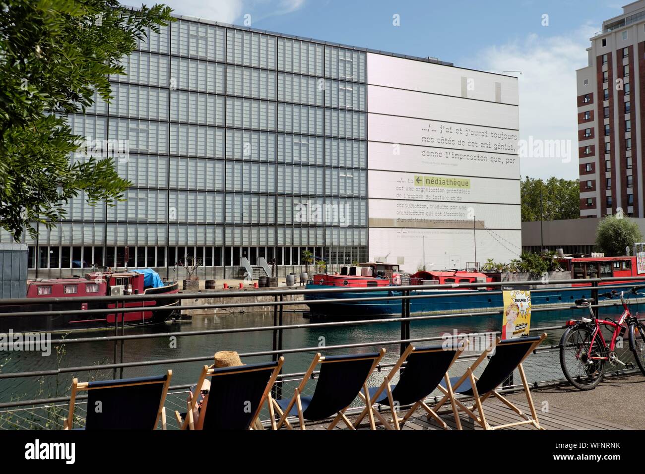 France, Bas Rhin, Strasbourg, Presqu Ile Andre Malraux, Andre Malraux ...