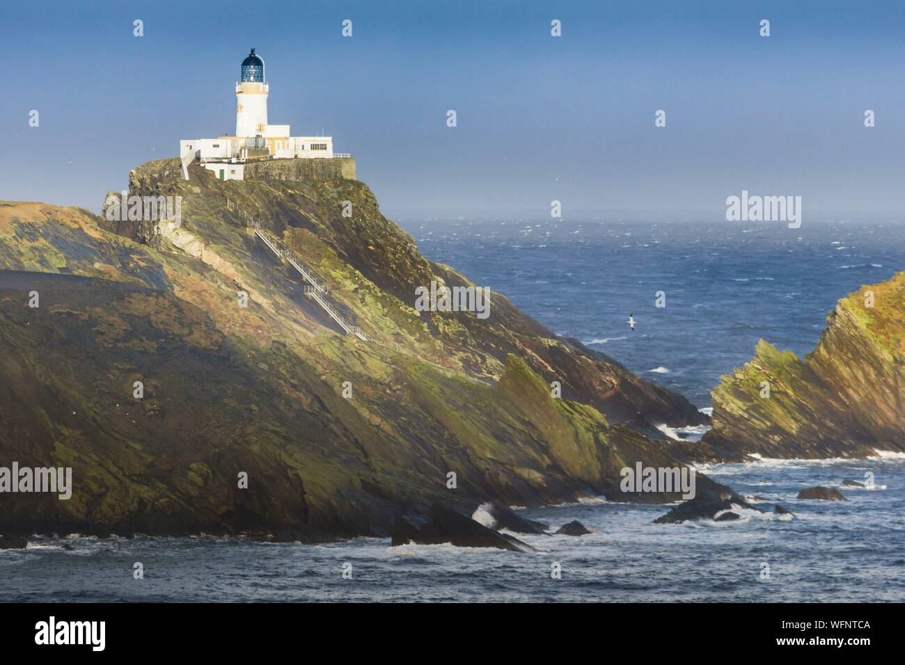 Muckle flugga unst lighthouse hi-res stock photography and images - Alamy