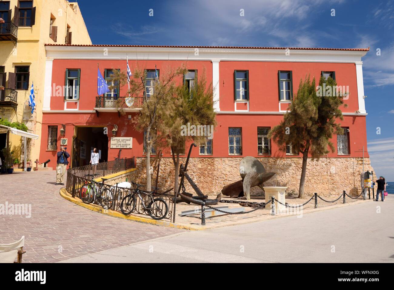 Greece, Crete, Chania, Maritime Museum Stock Photo - Alamy