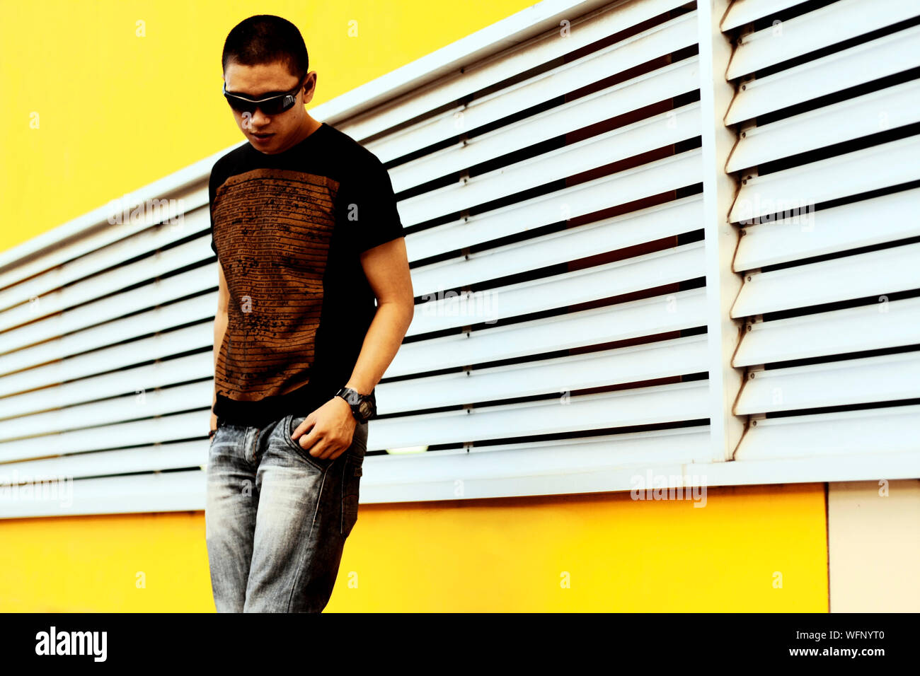 Man standing by the window hi-res stock photography and images - Alamy