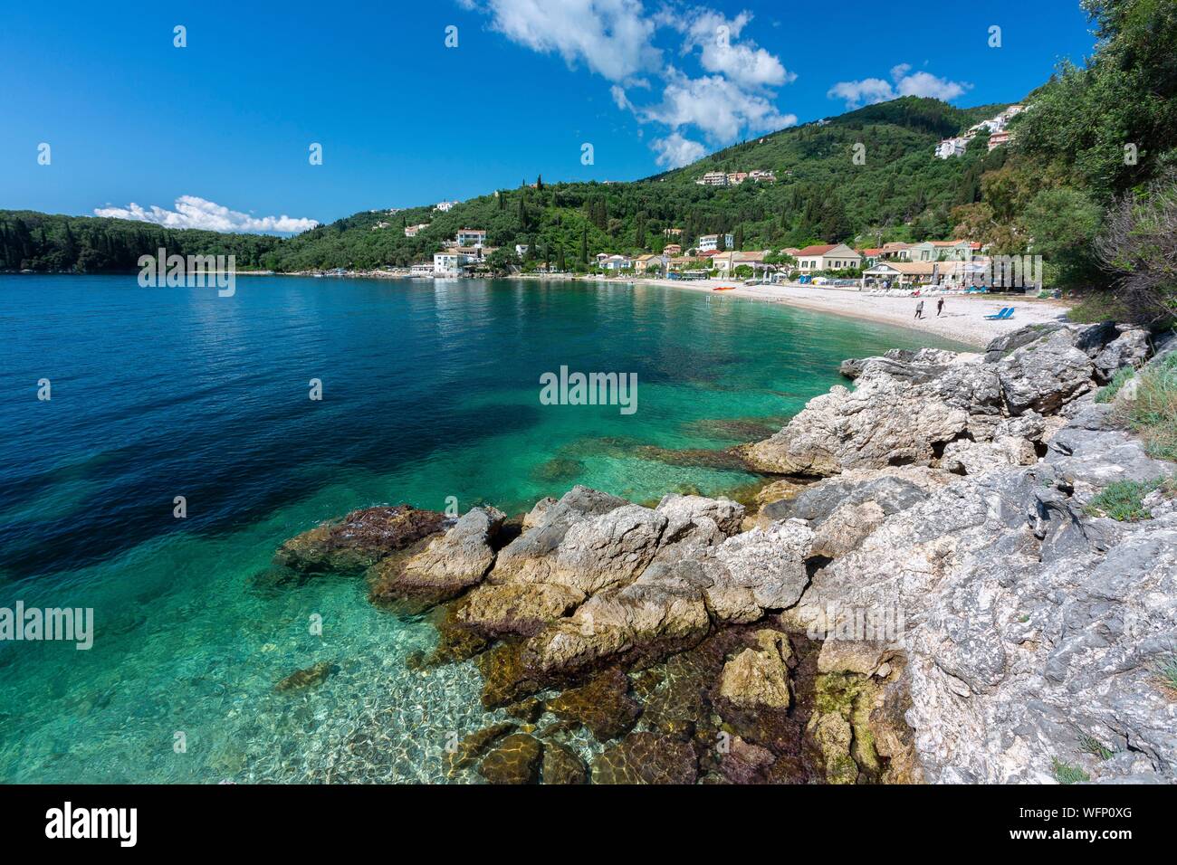Kalami beach corfu hi-res stock photography and images - Alamy