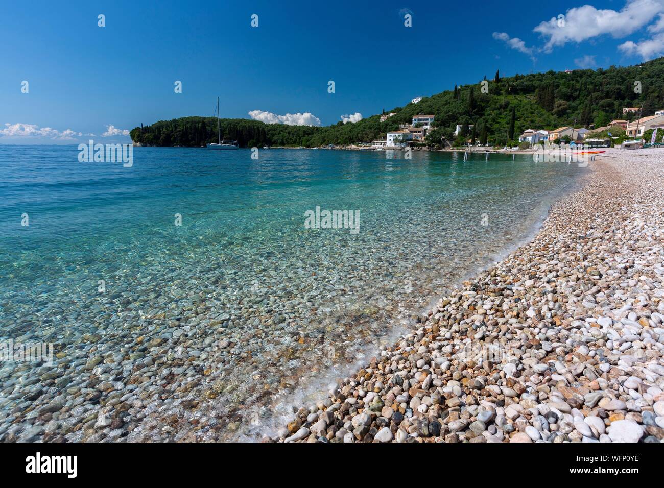 Kalami beach corfu hi-res stock photography and images - Alamy