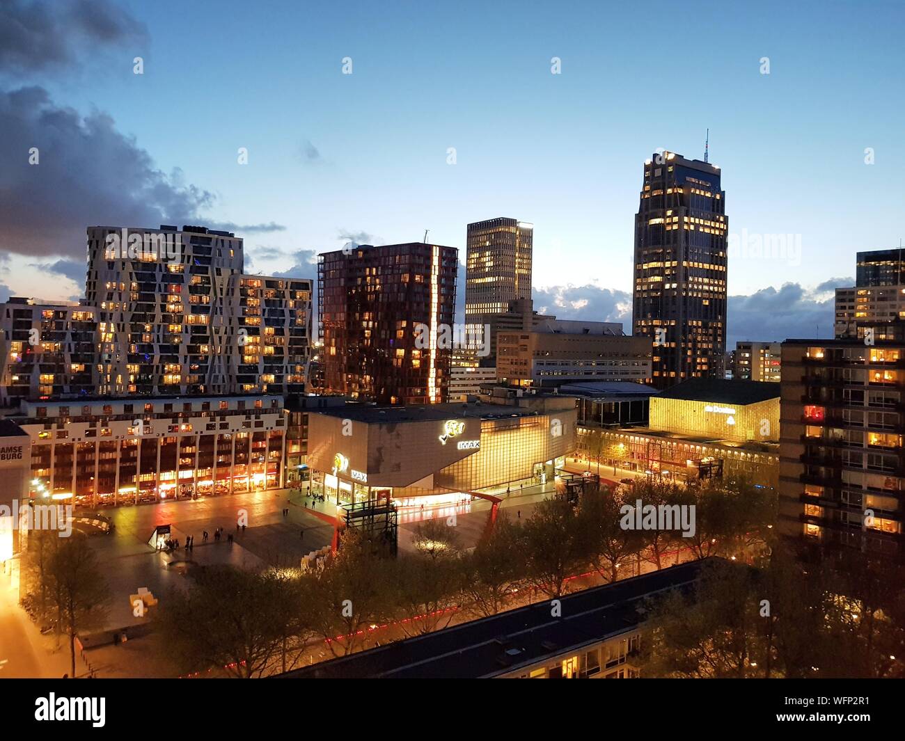 Rotterdam night life hi-res stock photography and images - Alamy