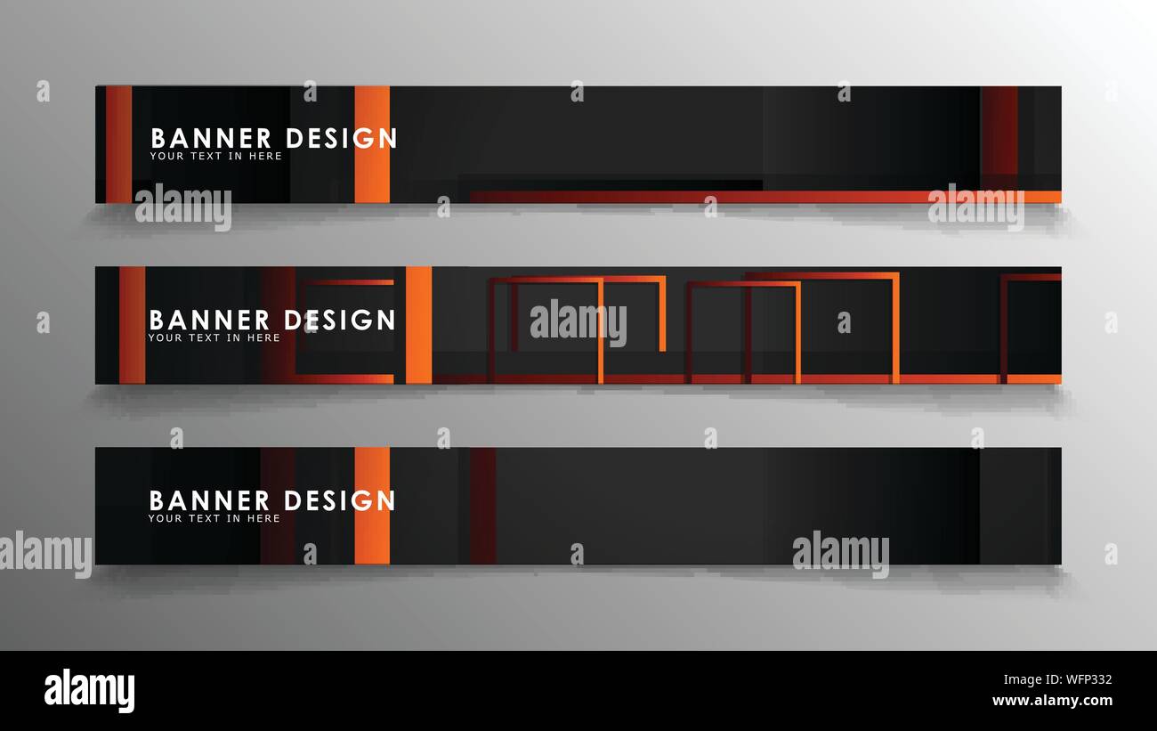 Rectangular frame design banners hi-res stock photography and images ...