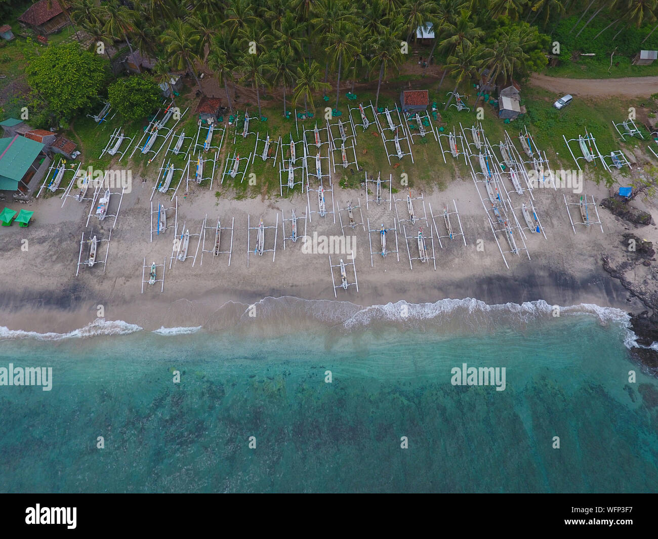 Aerial outrigger hi-res stock photography and images - Alamy