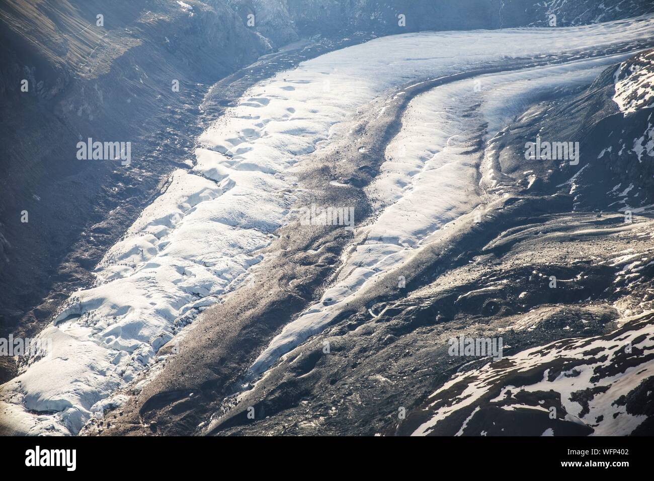 Switzerland, Valais, Zermatt, Monte Rosa, Monte Rosa massif, Monte Rosa ...