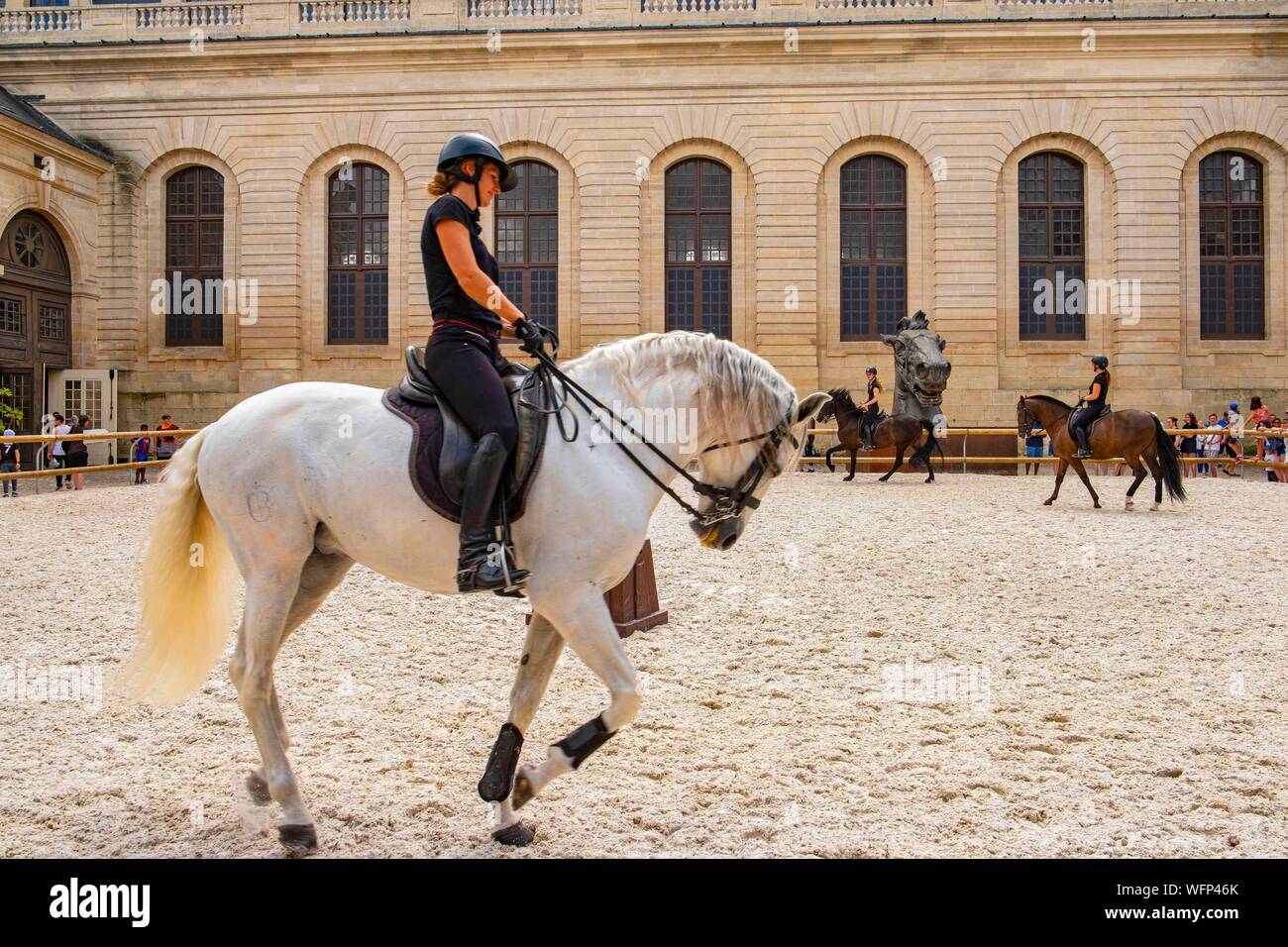 France, Oise, Chantilly, Chantilly Castle, the Great Stables, last ...