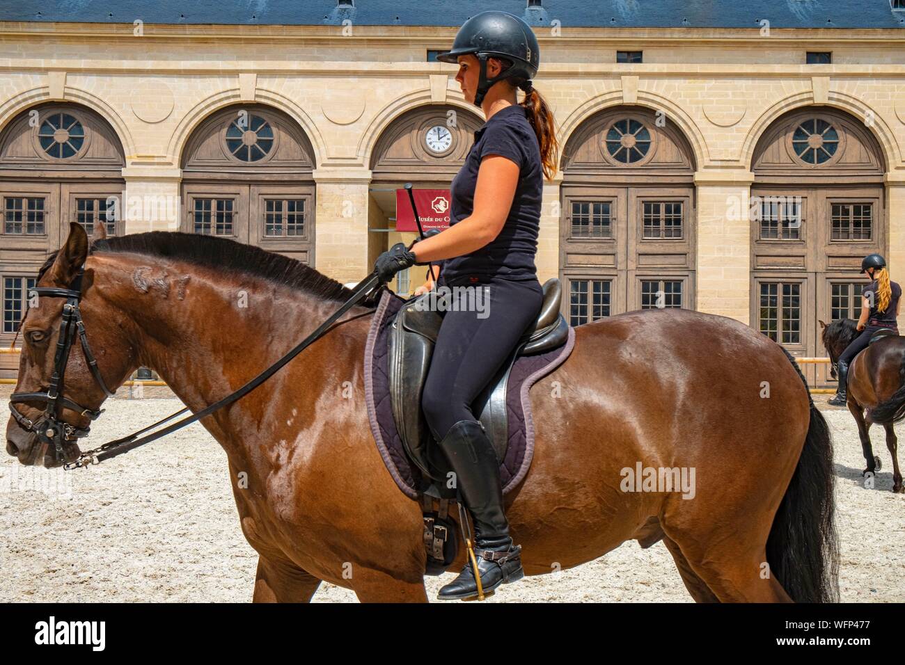 France, Oise, Chantilly, Chantilly Castle, the Great Stables, last ...