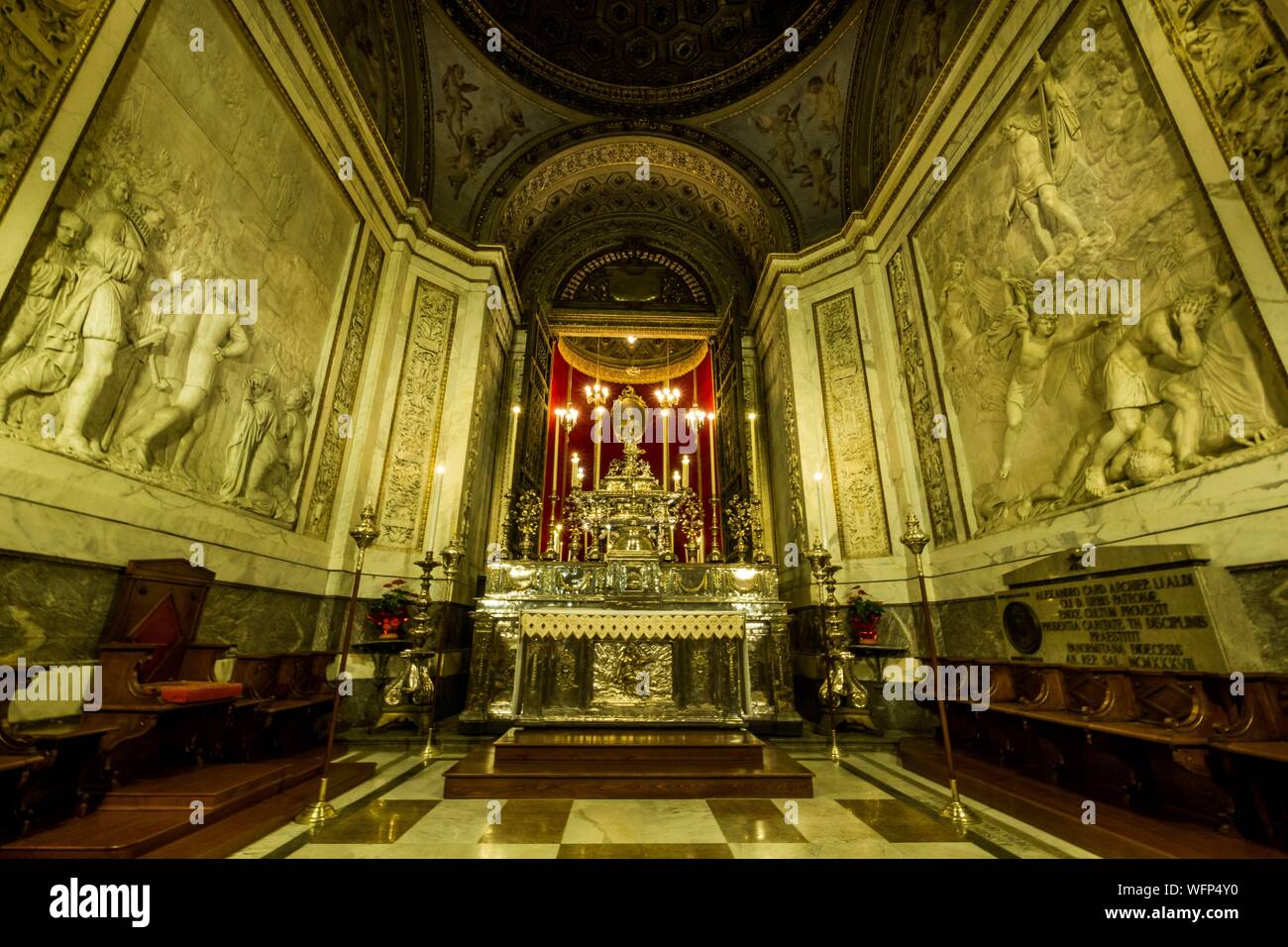 Palermo cathedral crypt hi-res stock photography and images - Alamy