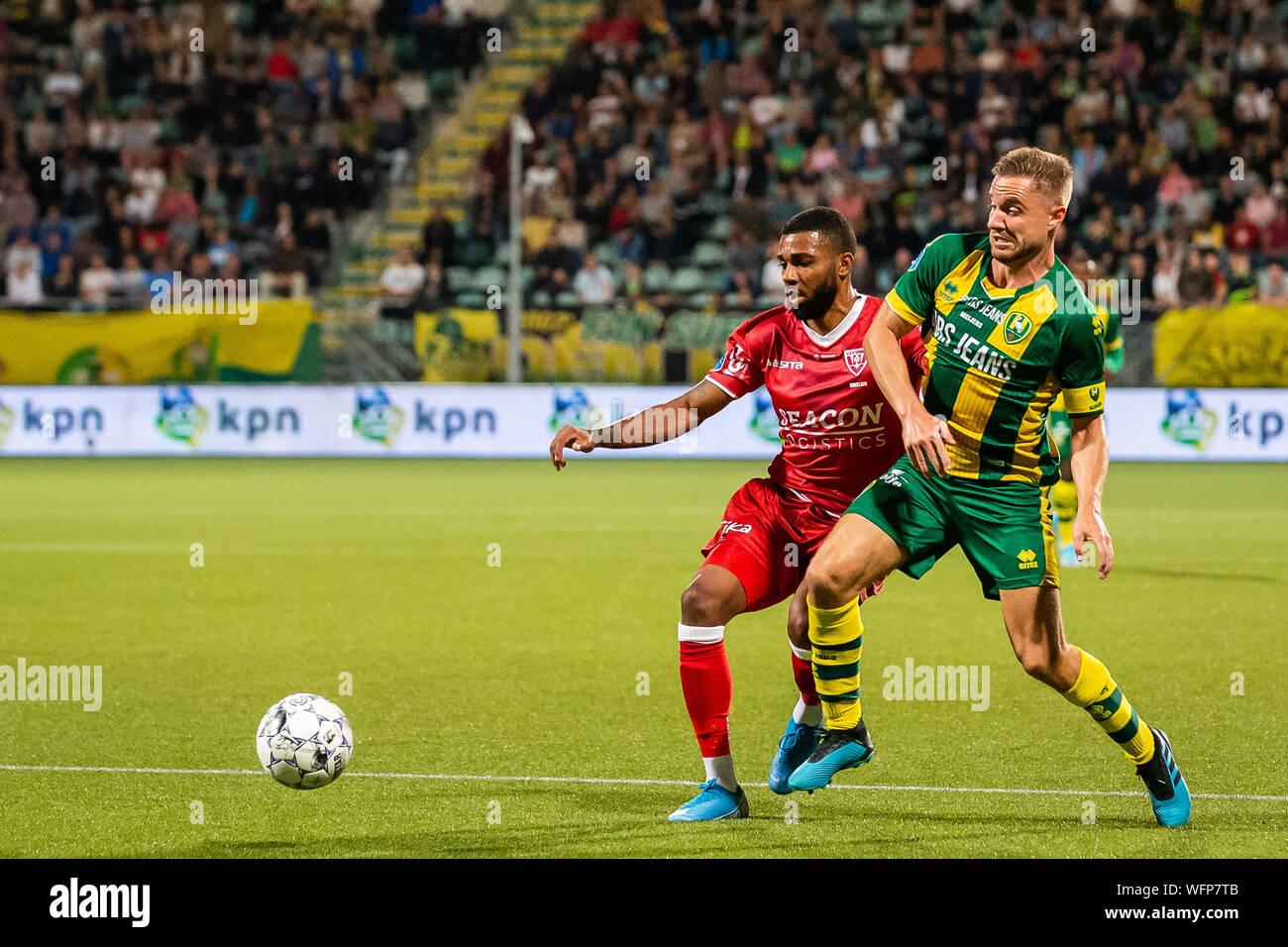 DEN HAAG, Netherlands. 31st Aug, 2019. Cars Jeans Stadium, Season 2019/ ...