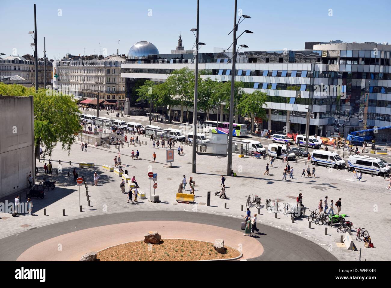 France, Nord, Lille, station area, Place des Buisses Stock Photo - Alamy
