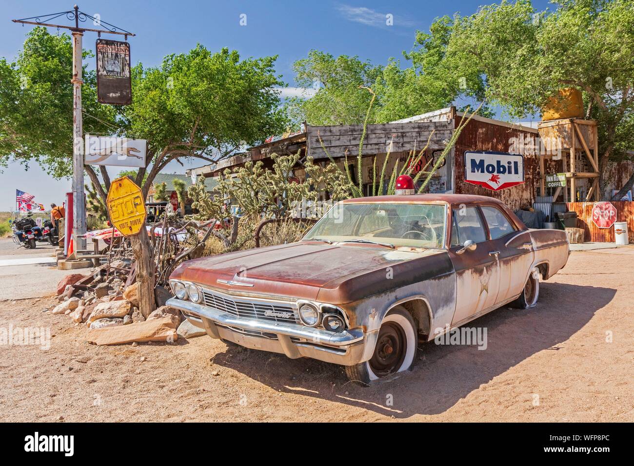 United States, Arizona, Route 66, Hackberry, Hackberry General Store ...