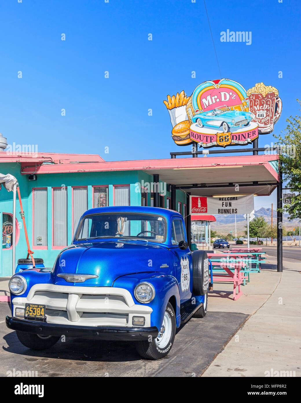 United States, Arizona, Route 66, Holbrook, Mr. D'z Route 66 Diner ...