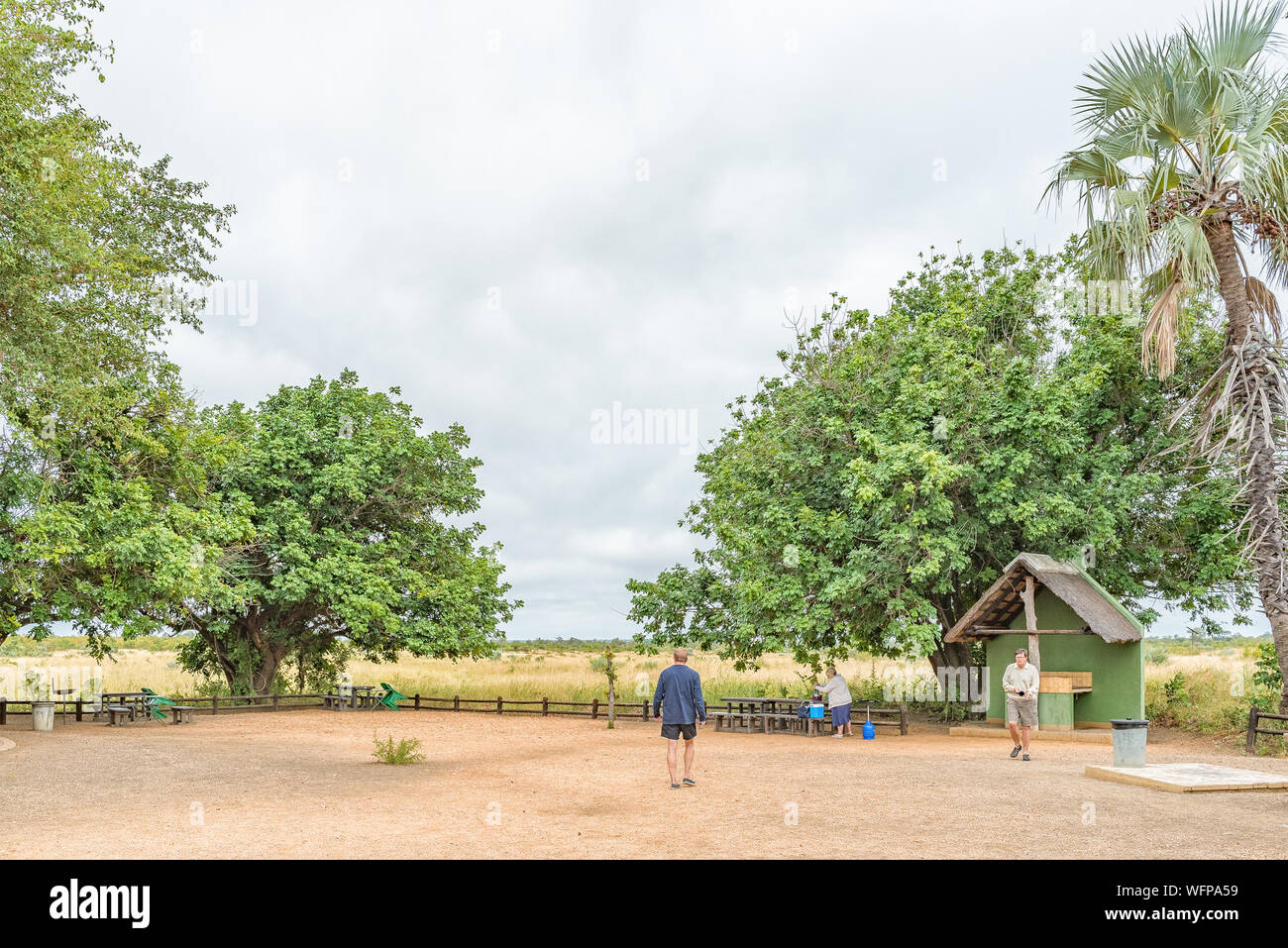 KRUGER NATIONAL PARK, SOUTH AFRICA - MAY 14, 2019: A view of the ...
