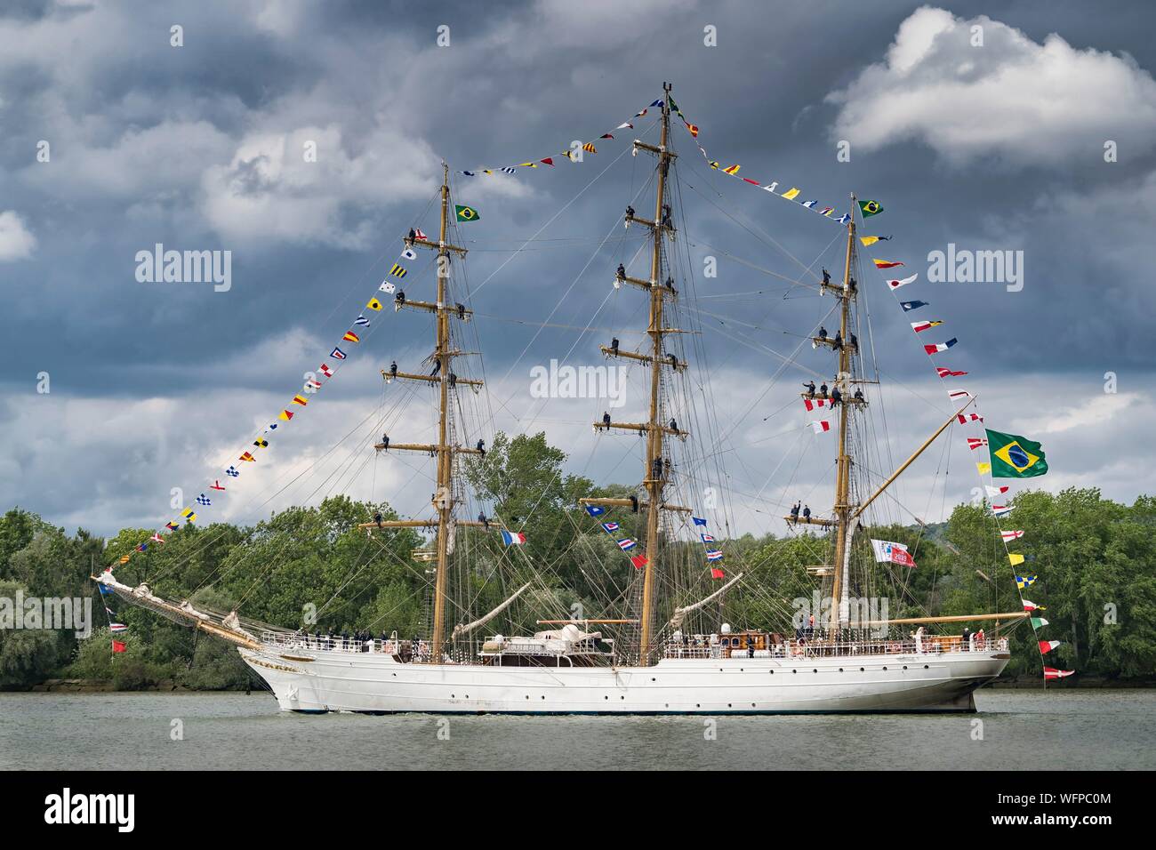 France, Seine Maritime, Rouen Armada, the Armada of Rouen 2019 on the ...