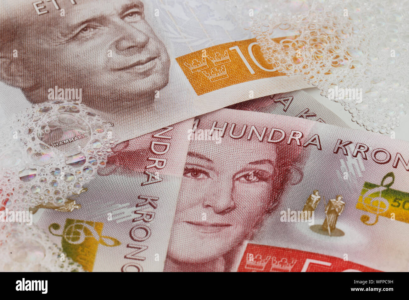 Swedish krona bill hi-res stock photography and images - Alamy