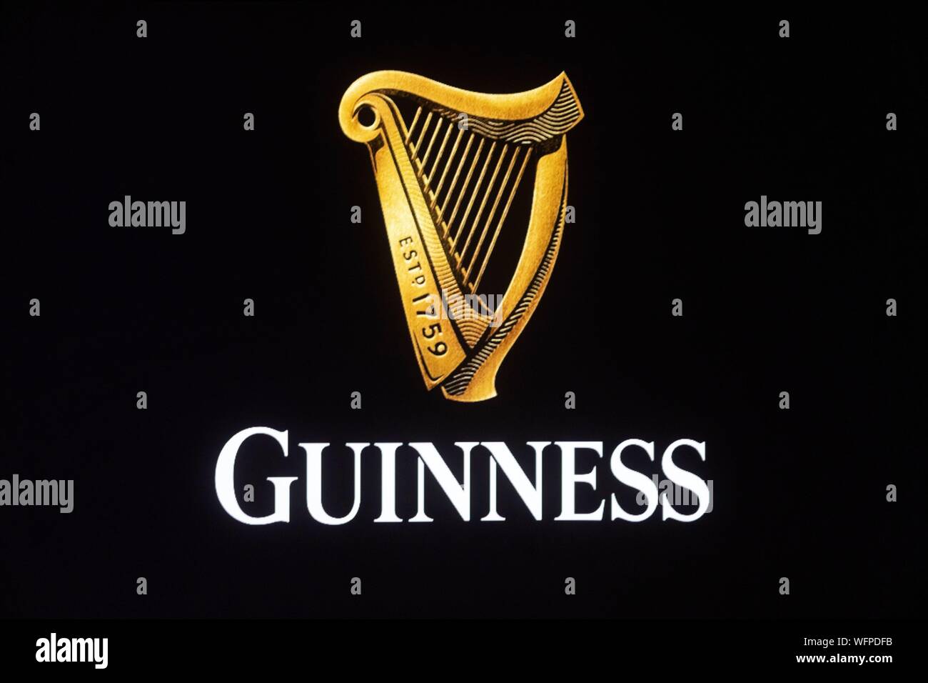 Ireland, Dublin, Guinness Storehouse, museum in the factory retracing ...
