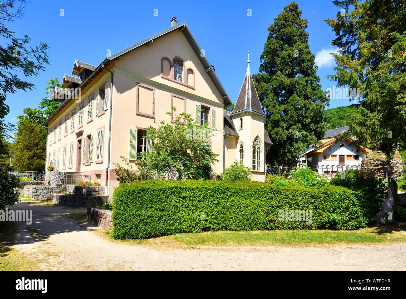 France, Haut Rhin, Orbey, Lefebure park Stock Photo - Alamy
