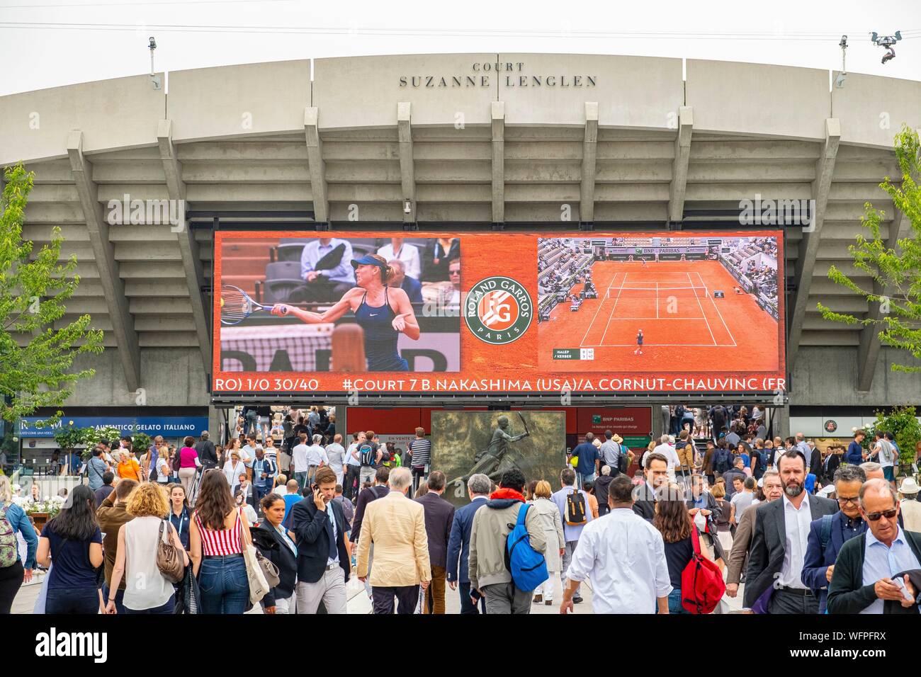 France, Paris, Roland Garros Stock Photo - Alamy