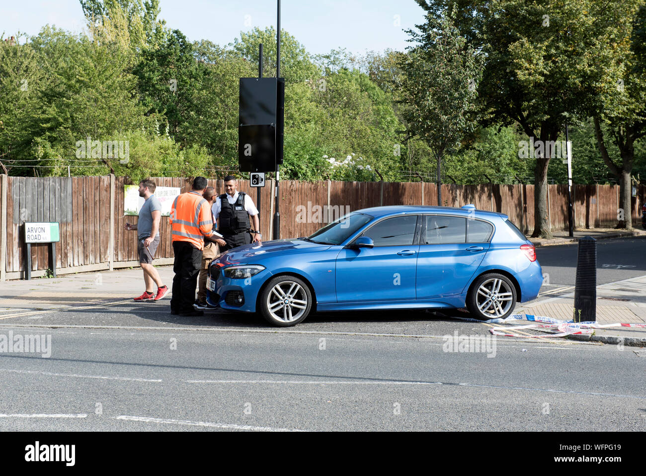 Crime Scene Car High Resolution Stock Photography and Images - Alamy