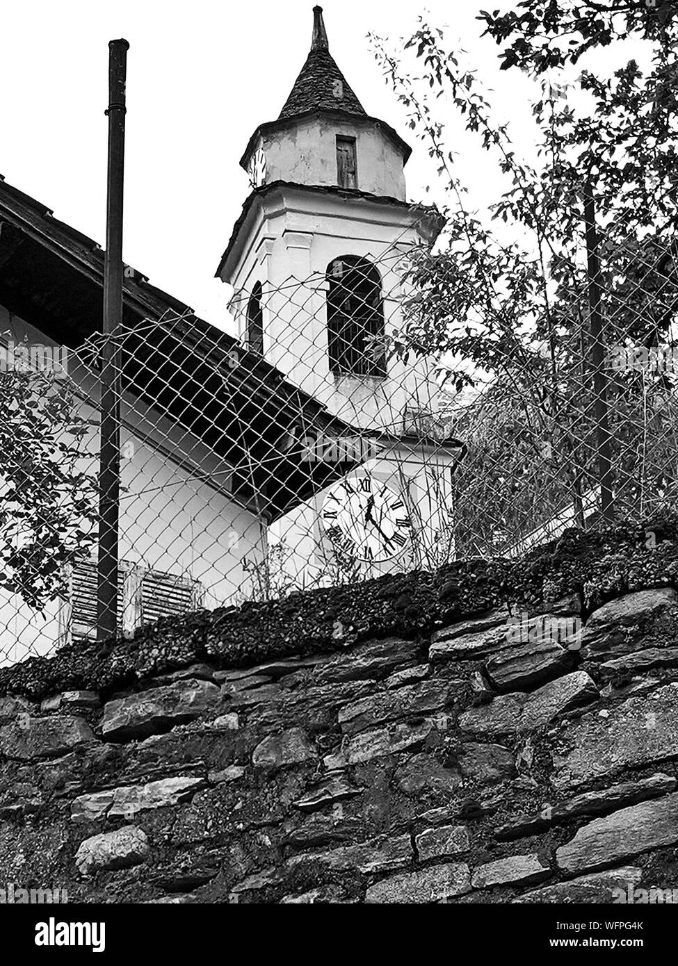 Tall church wall hi-res stock photography and images - Alamy