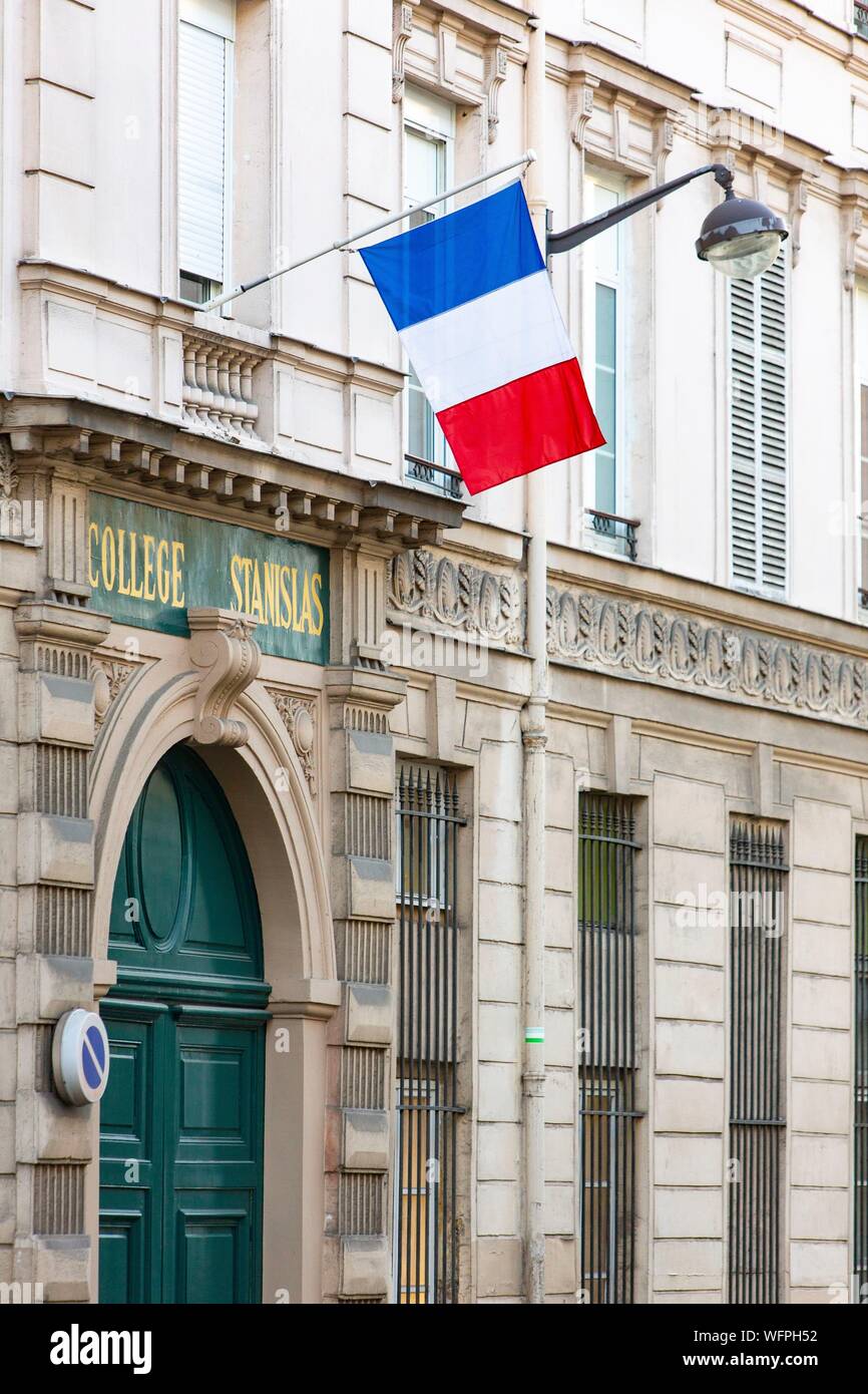 France, Paris, Stanislas College Stock Photo - Alamy