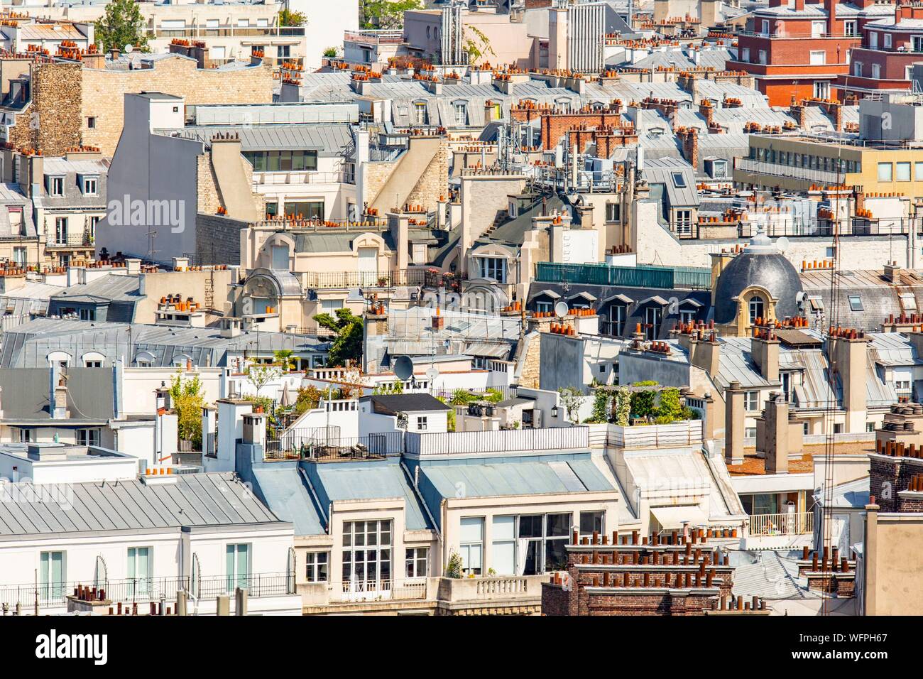 Paris Roof Chimney High Resolution Stock Photography and Images - Alamy