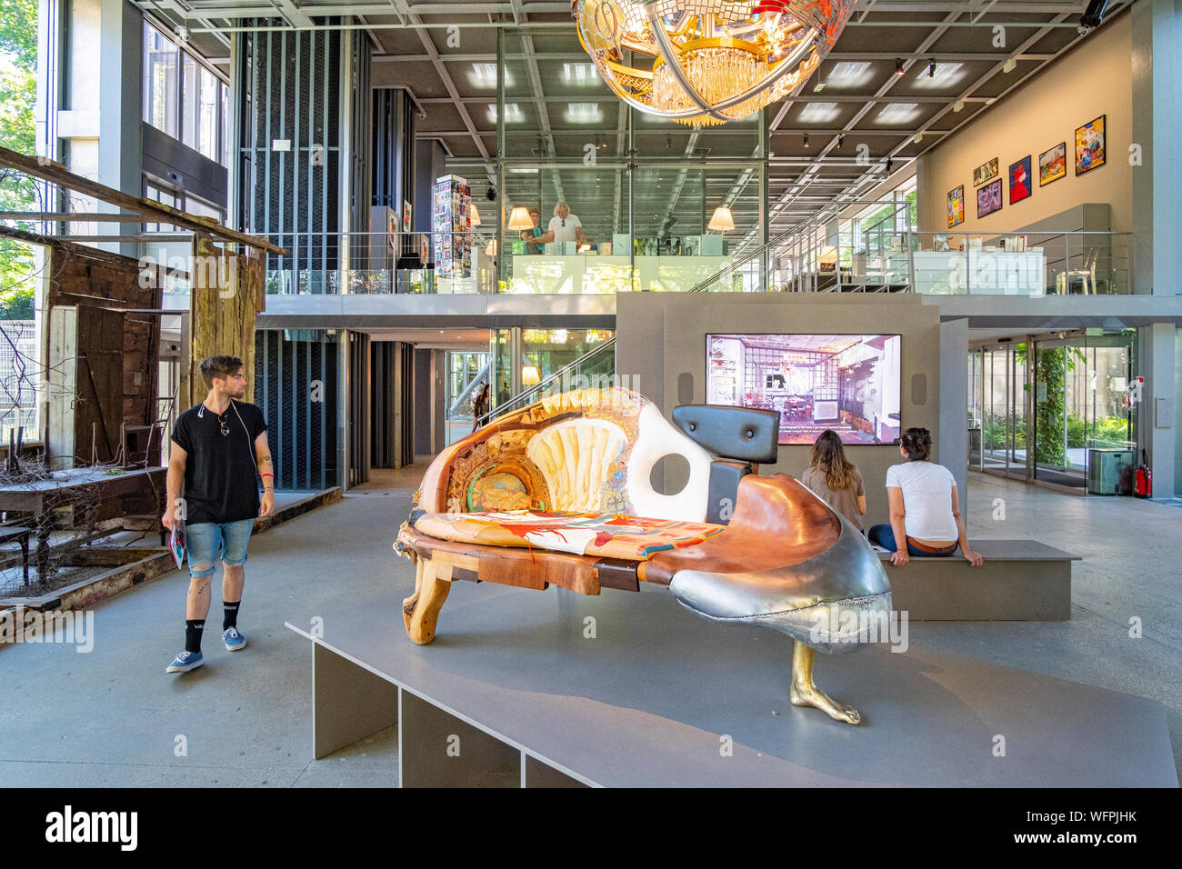 France, Paris, Cartier Foundation for Contemporary Art Stock Photo - Alamy