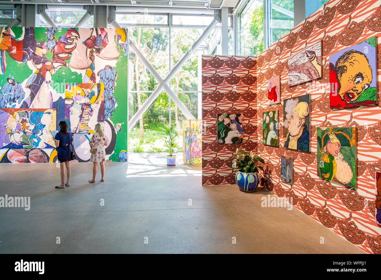 France, Paris, Cartier Foundation for Contemporary Art Stock Photo - Alamy