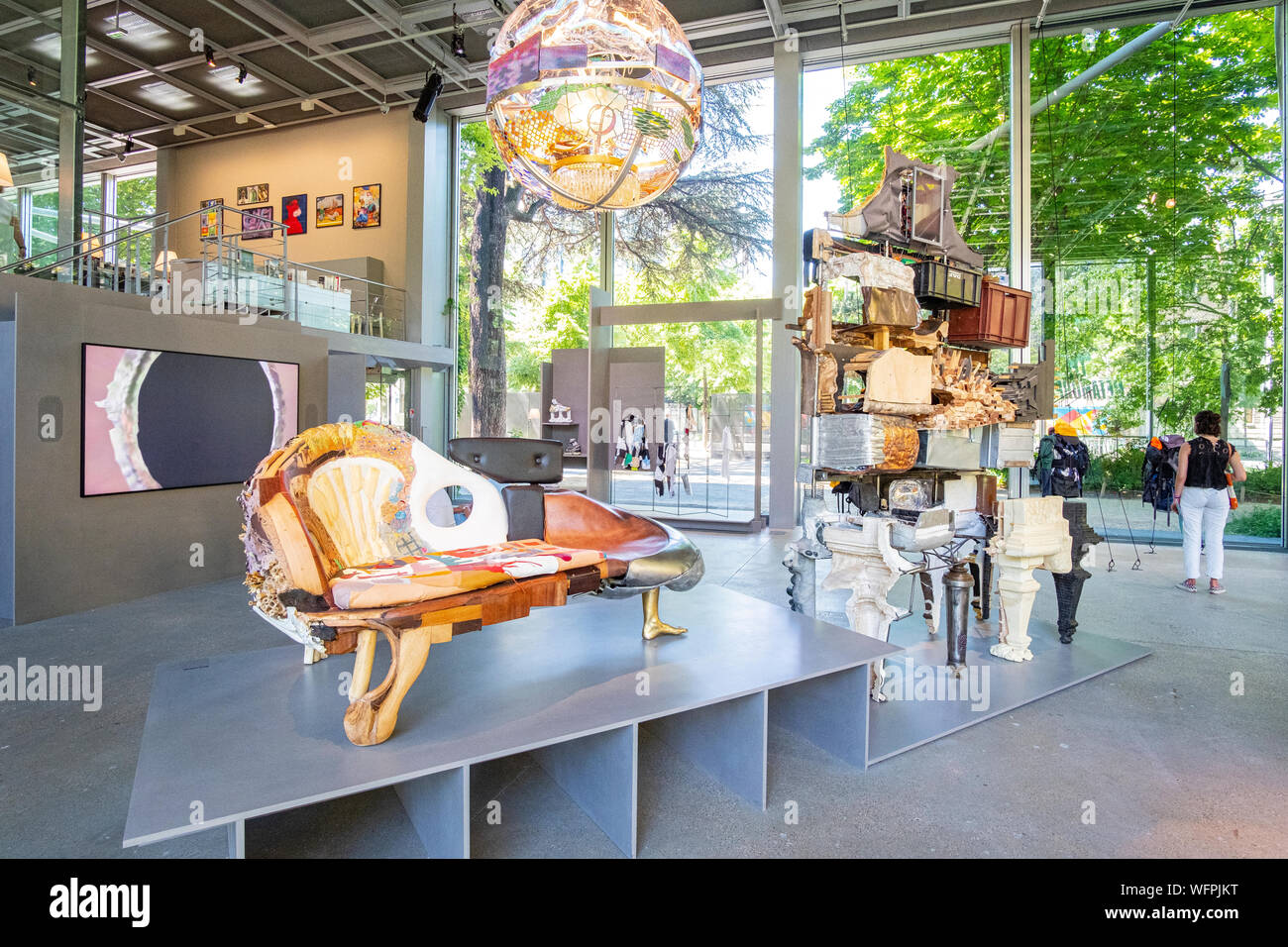 France, Paris, Cartier Foundation for Contemporary Art Stock Photo - Alamy