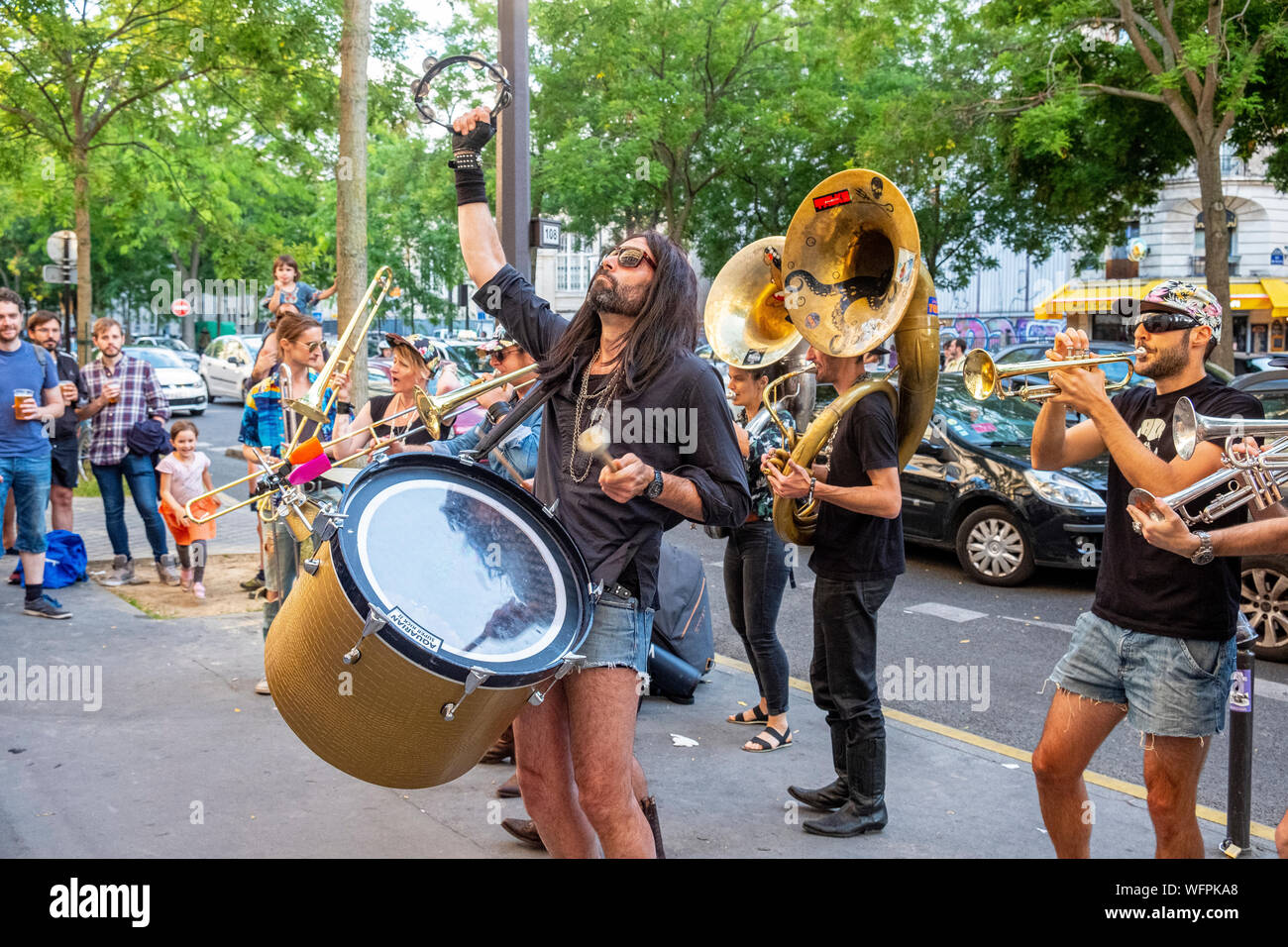 Fete de la musique, paris hi-res stock photography and images - Alamy