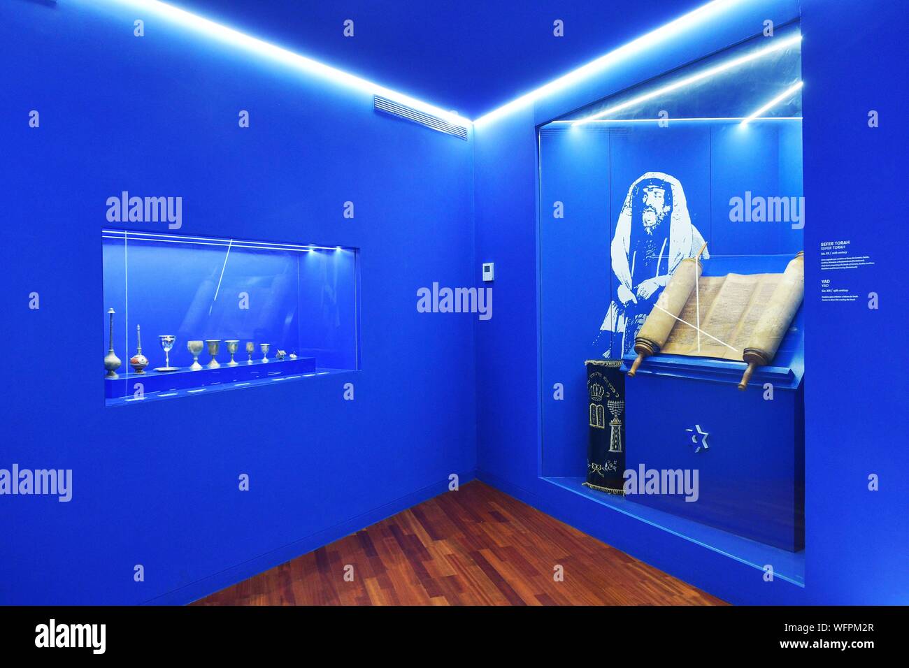 Portugal, center region, Belmonte village, Jewish Museum Stock Photo ...