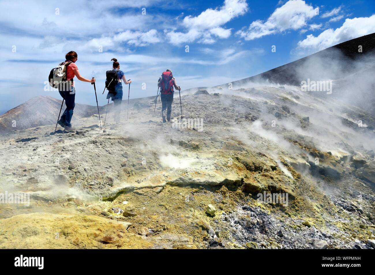 Italy, Sicily, Aeolian Islands, listed as World Heritage by UNESCO ...