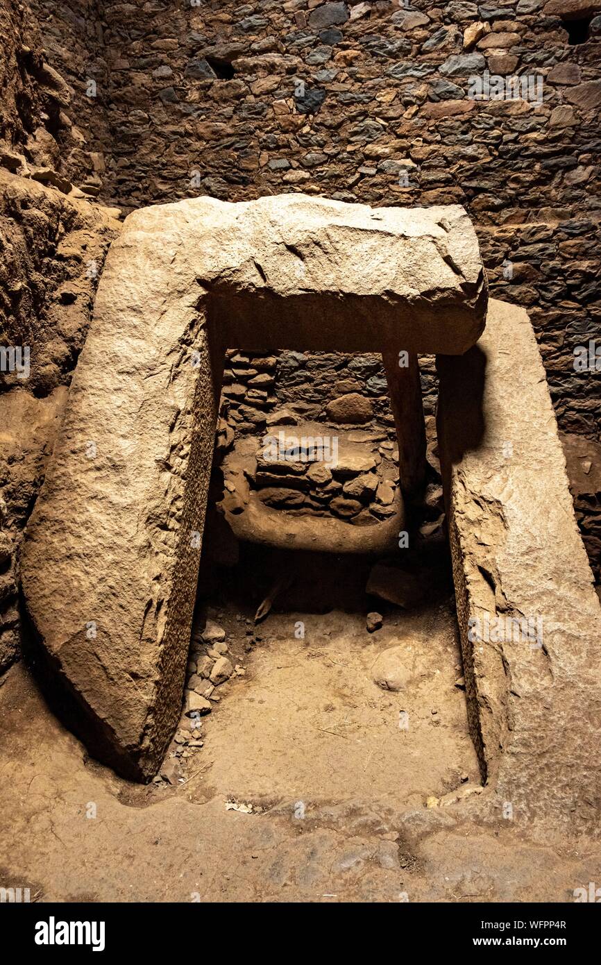 Ethiopia, Tigray regional state, city of Axoum, ruins of the old city ...