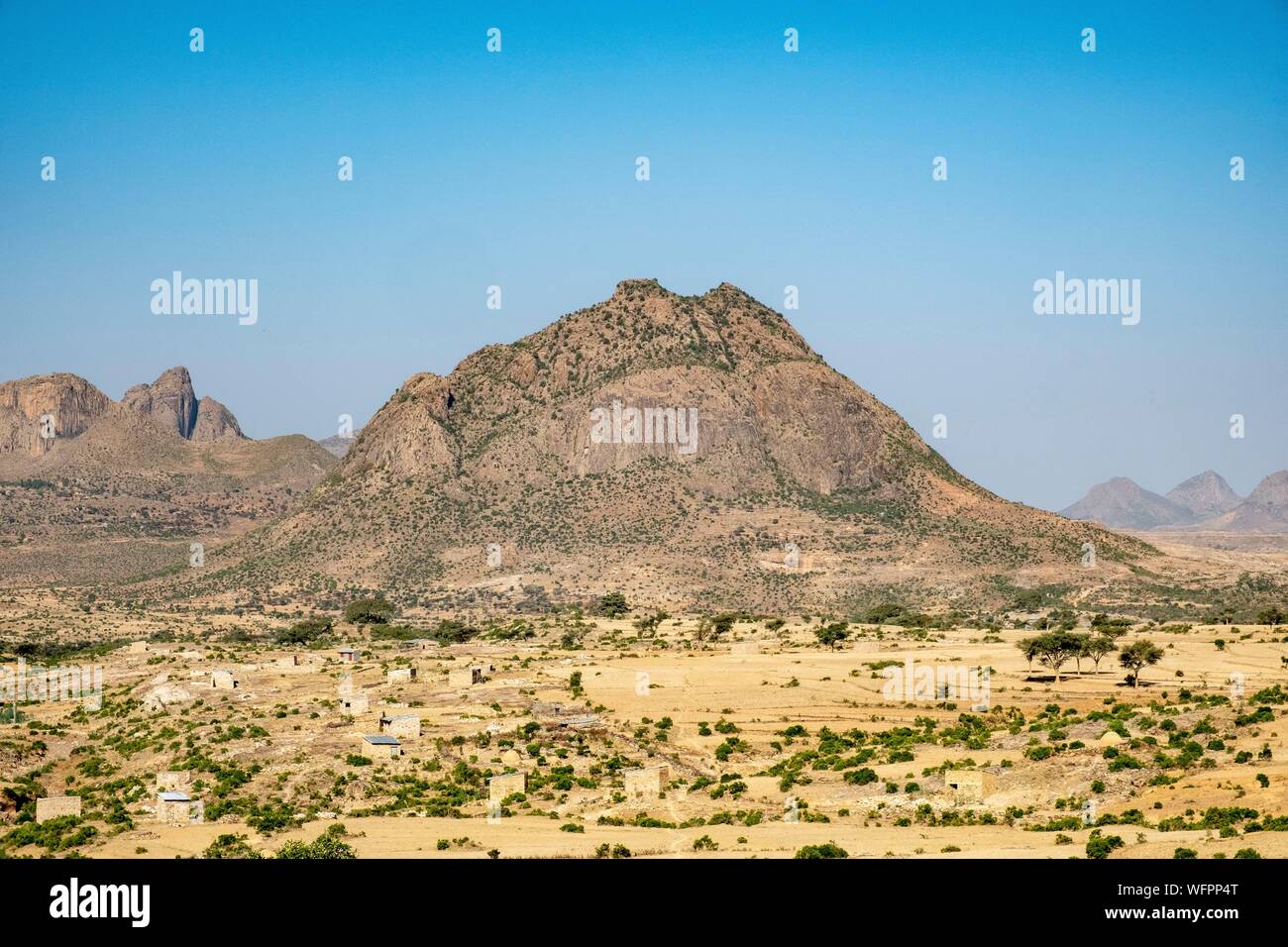 Ethiopia, Tigray regional state, village Stock Photo - Alamy