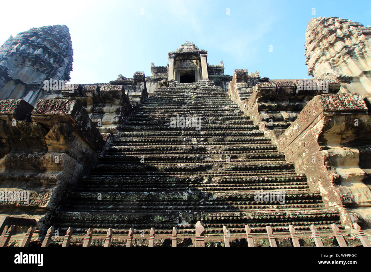 Angkor Wat temple details in Cambodia Stock Photo - Alamy