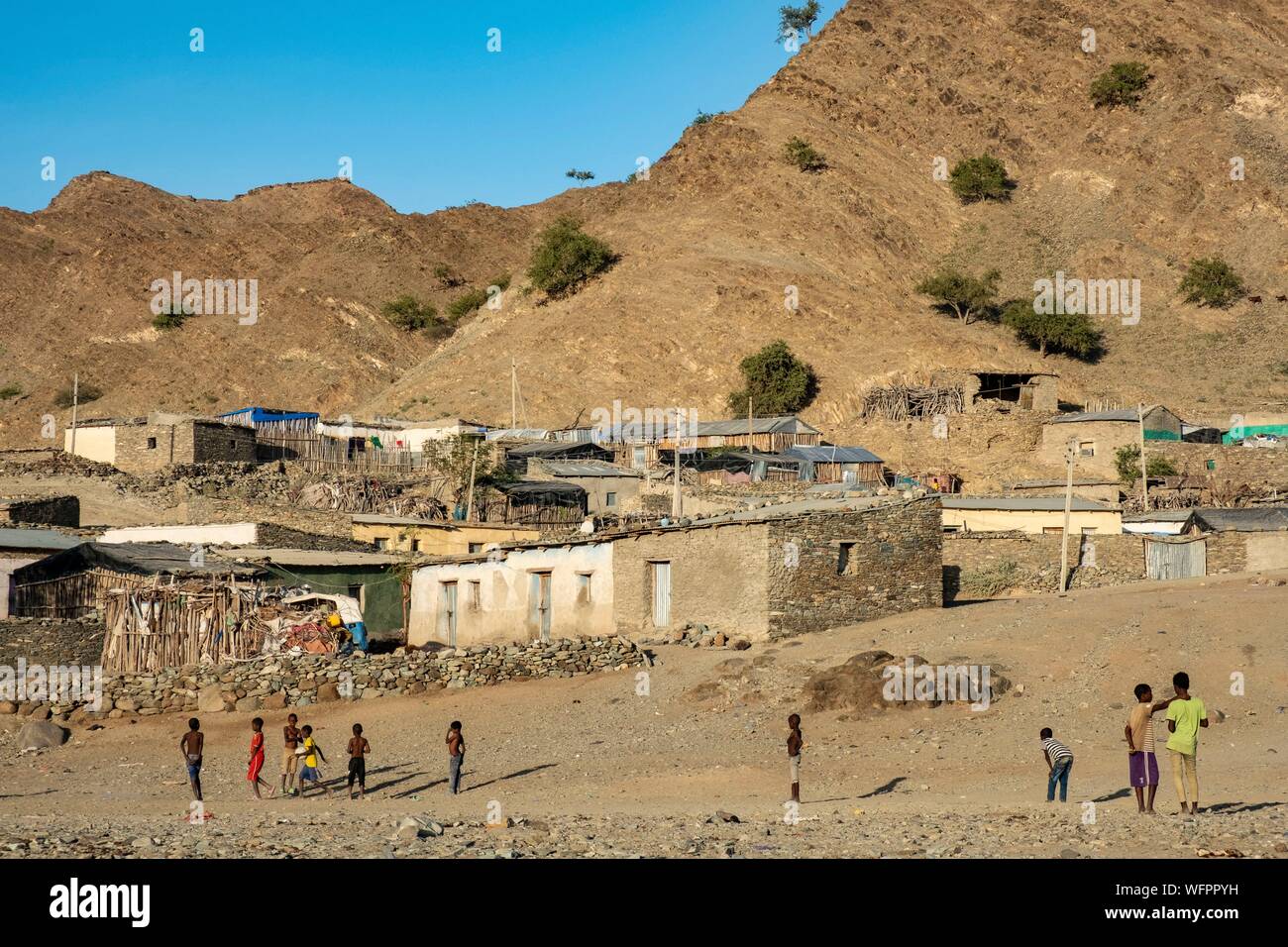 Ethiopia, Afar regional state, village Stock Photo - Alamy
