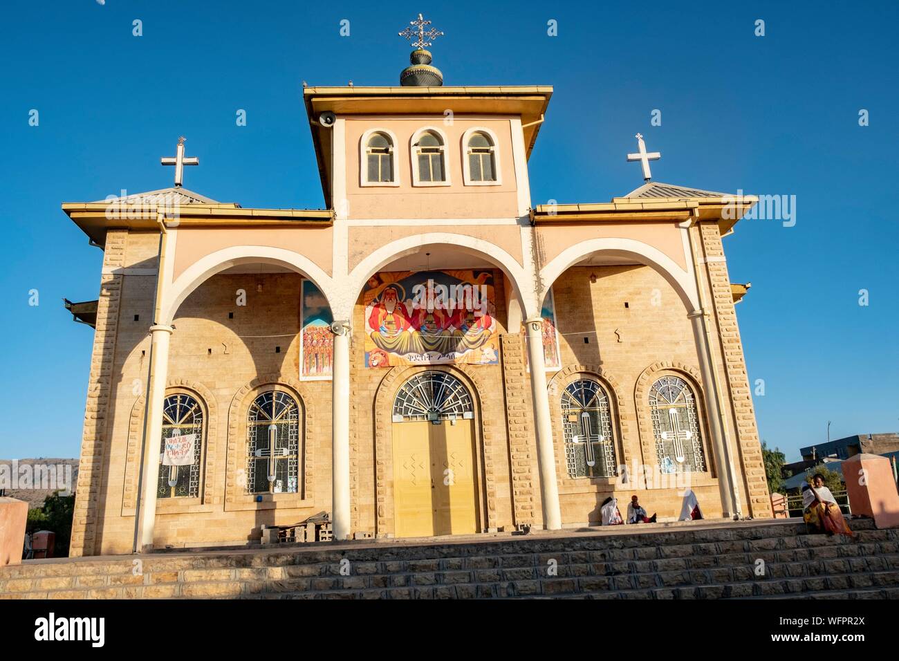 Ethiopia, Tigray regional state, city of Wukro, church Stock Photo - Alamy