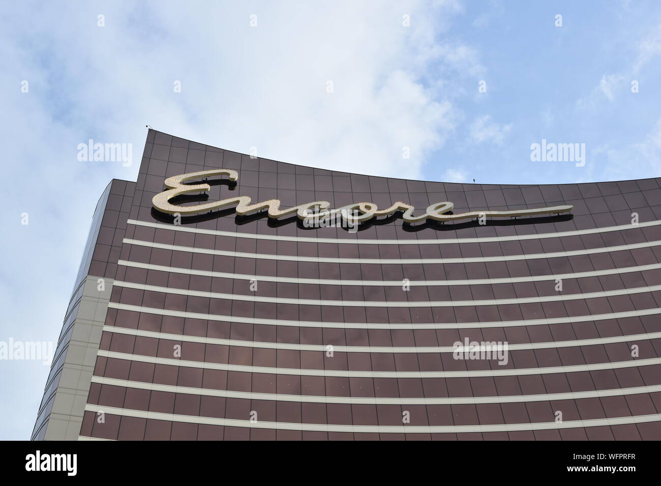 The Encore Boston Harbor Casino owned by Wynn Resorts in Everett ...