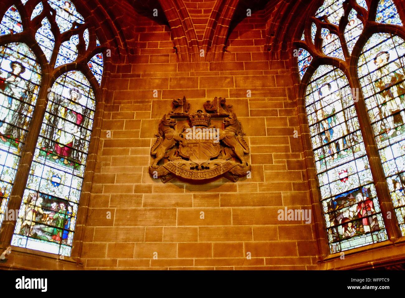 United Kingdom, Liverpool, Cathedral built in the 20th century by Giles ...