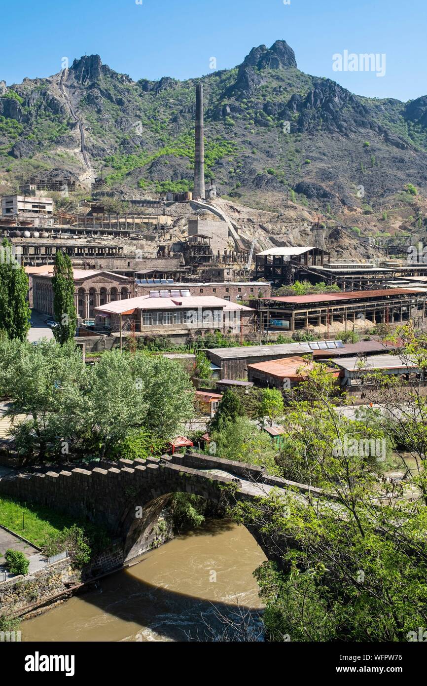 Armenia, Lorri region, Debed valley, Alaverdi, Sanahin bridge, 12th ...