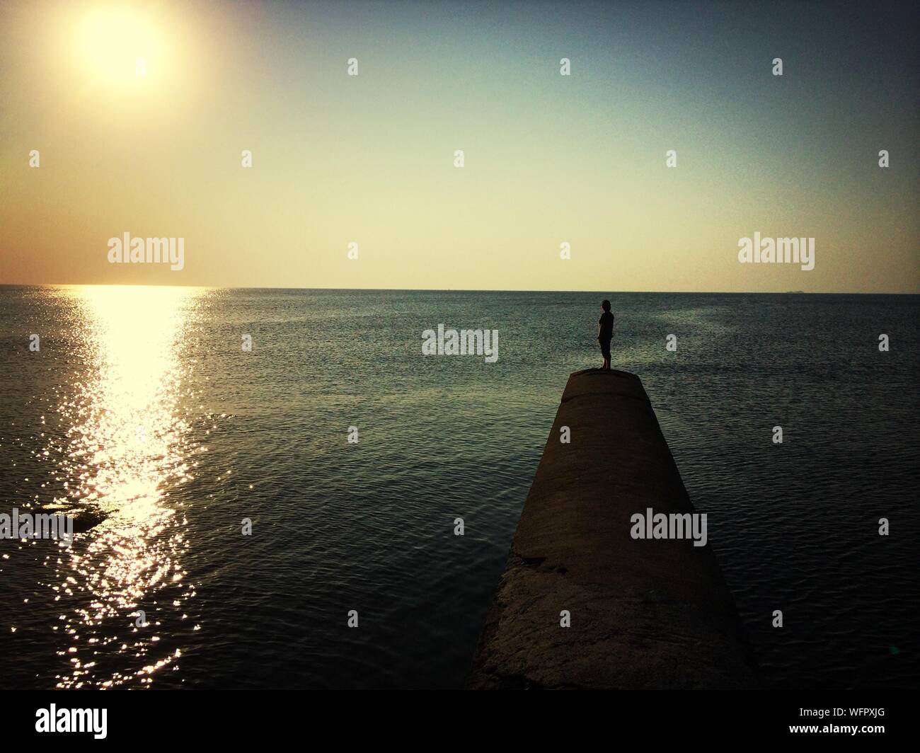 Standing on a jetty hi-res stock photography and images - Alamy
