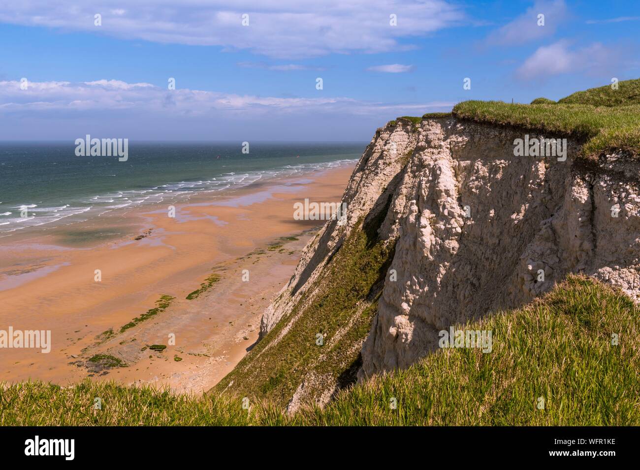 France, Pas de Calais, Opal Coast, Great Site of the two Caps, Escalles ...