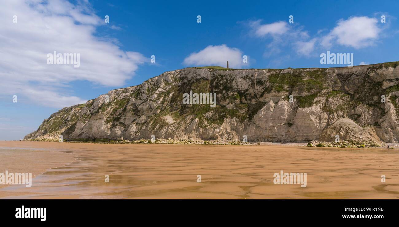 France, Pas de Calais, Opal Coast, Great Site of the two Caps, Escalles ...