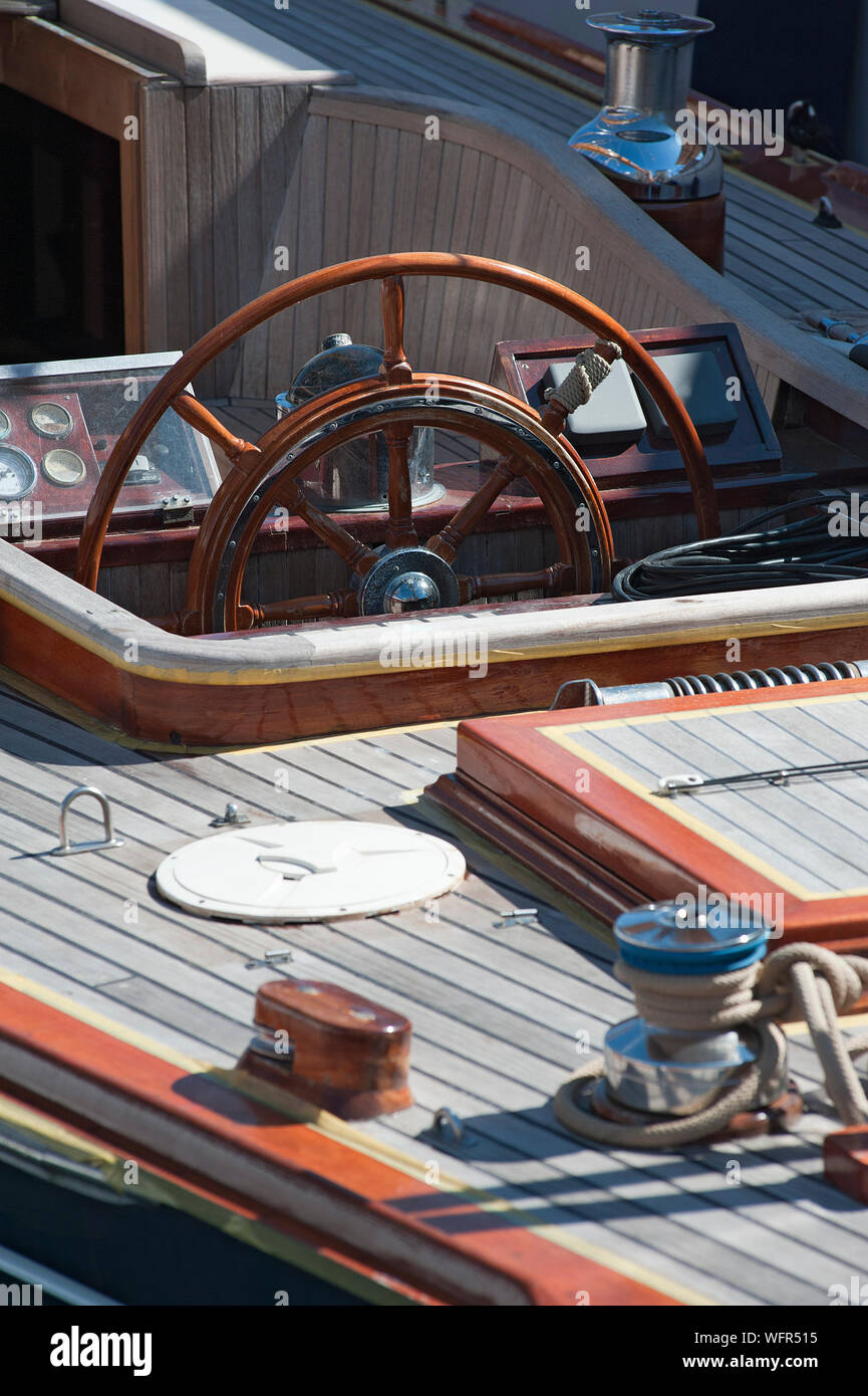 Helm ship hi-res stock photography and images - Alamy
