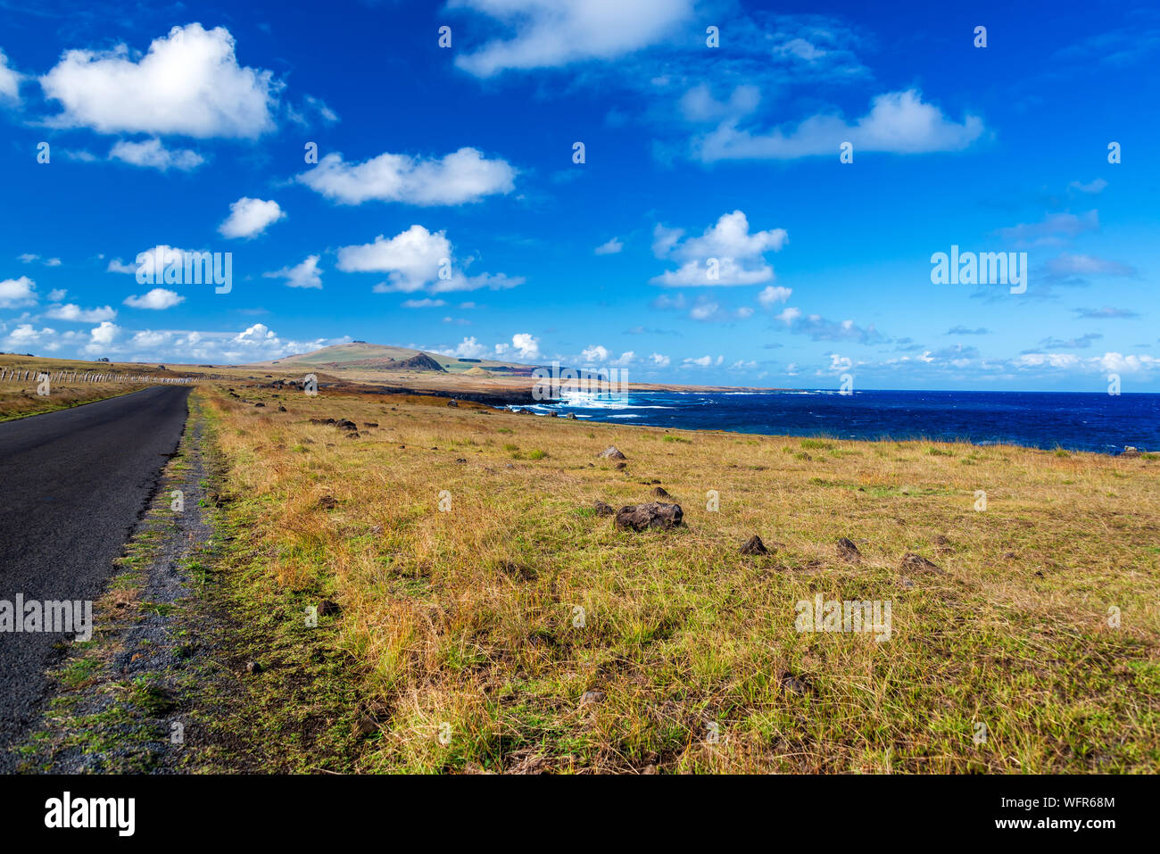 Narrow paved road hi-res stock photography and images - Alamy