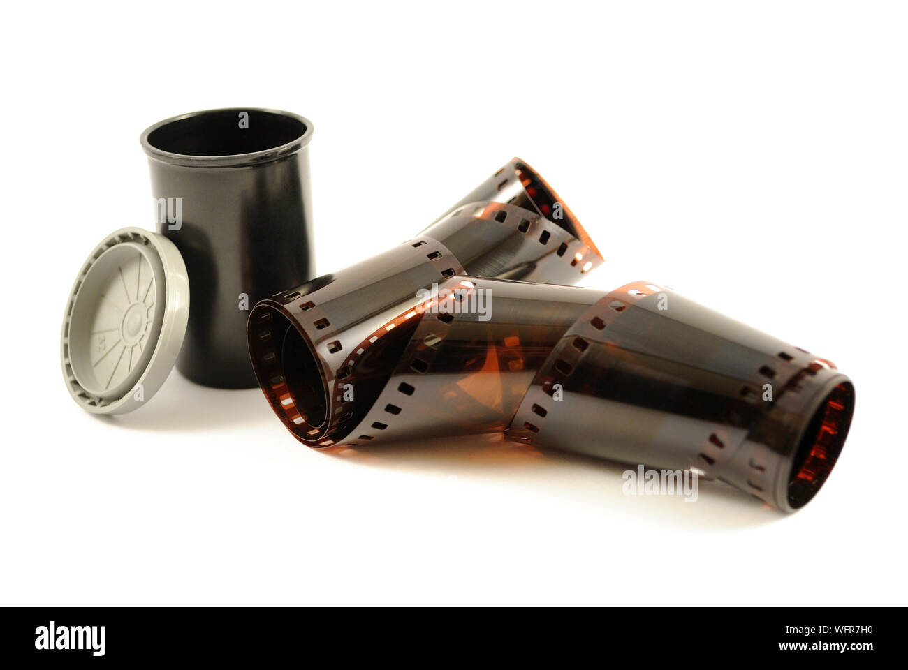 Film container Cut Out Stock Images & Pictures - Alamy