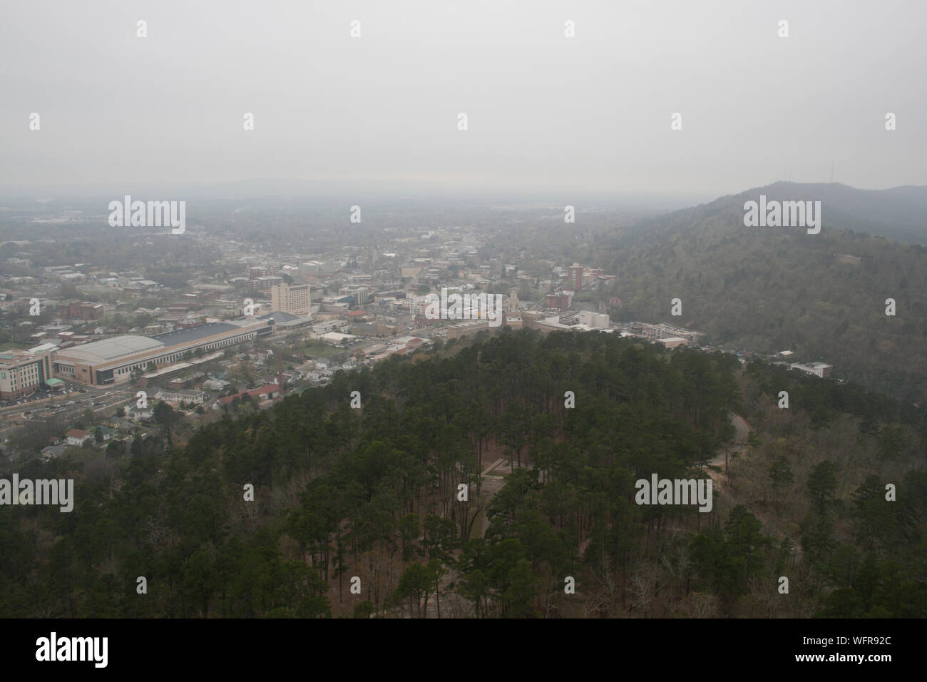 View From Hot Springs Mountain Tower, Arkansas Stock Photo - Alamy