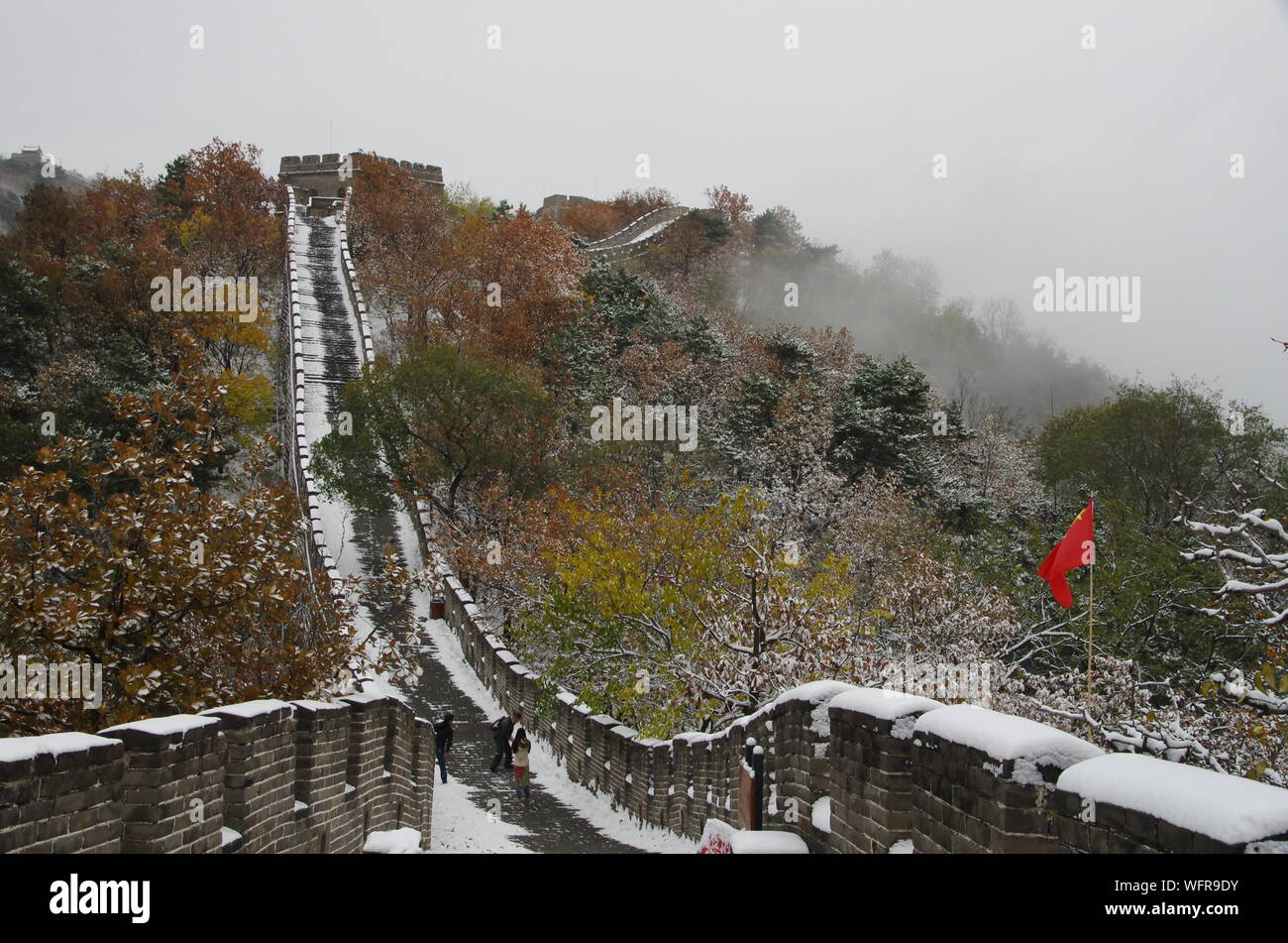 Great wall snow hi-res stock photography and images - Alamy