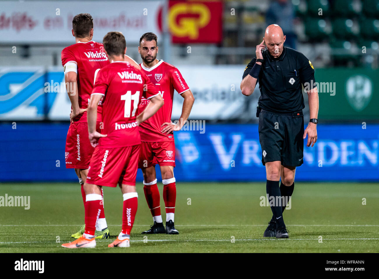 DEN HAAG, Netherlands. 31st Aug, 2019. football, Dutch eredivisie ...